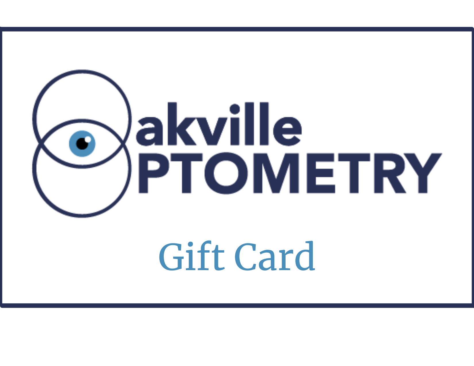 Gift Card | Oakville Optometry | Gift Ideas | Oakville – Oakville ...